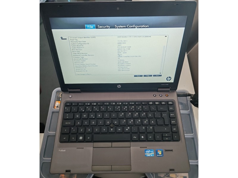 Laptop Hp Probook 6360b sa 4 Gb RAM