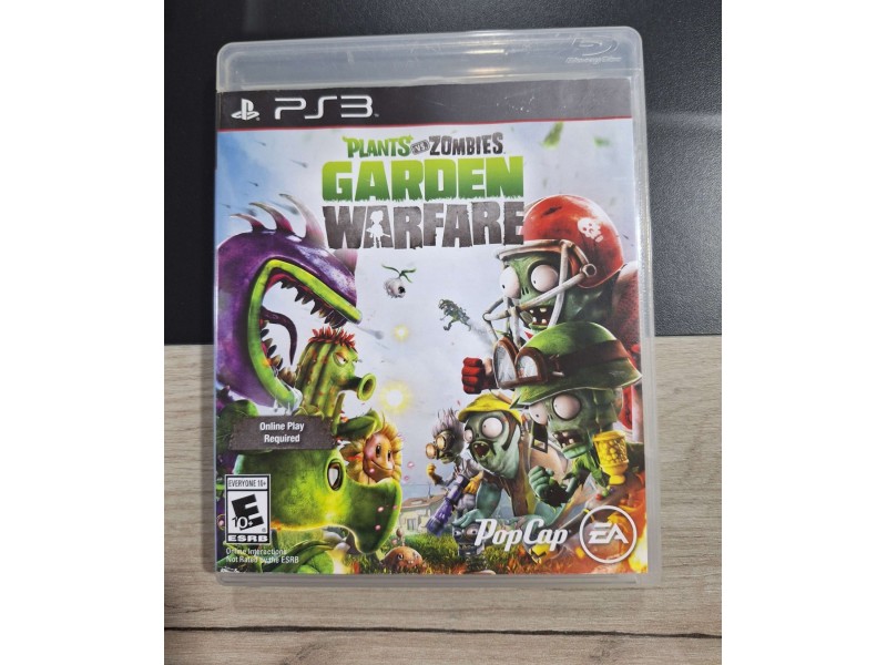 Plants vs Zombies Garden Warfare PS3