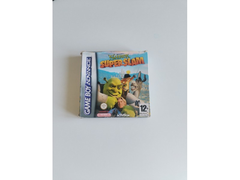 Game boy advance Shrek Super Slam
