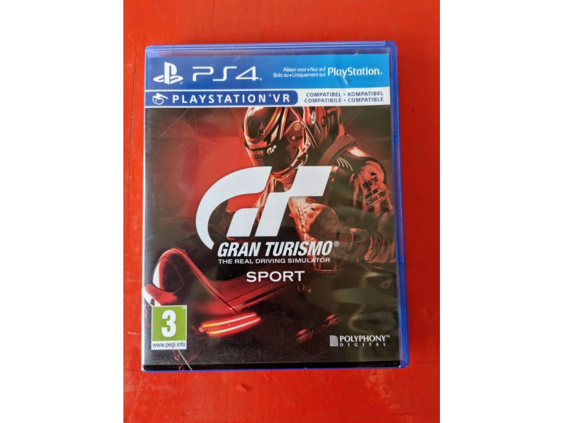 Gran Turismo SPORT PS4