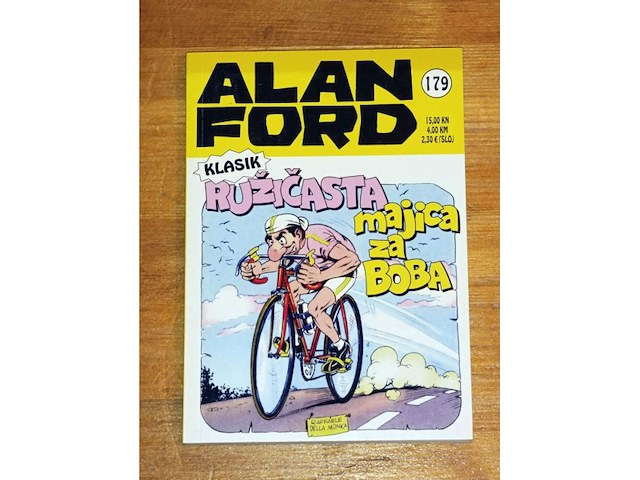 ALAN FORD KLASIK 179 - Ružičasta majica za Boba