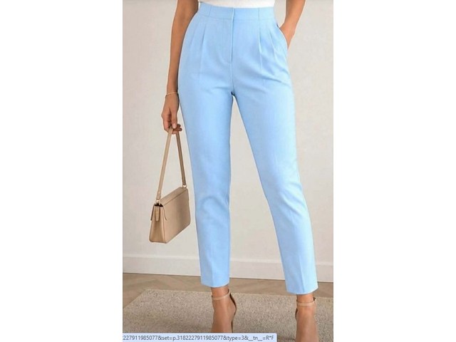 PANTALONE DIVNE SVETLO PLAVE