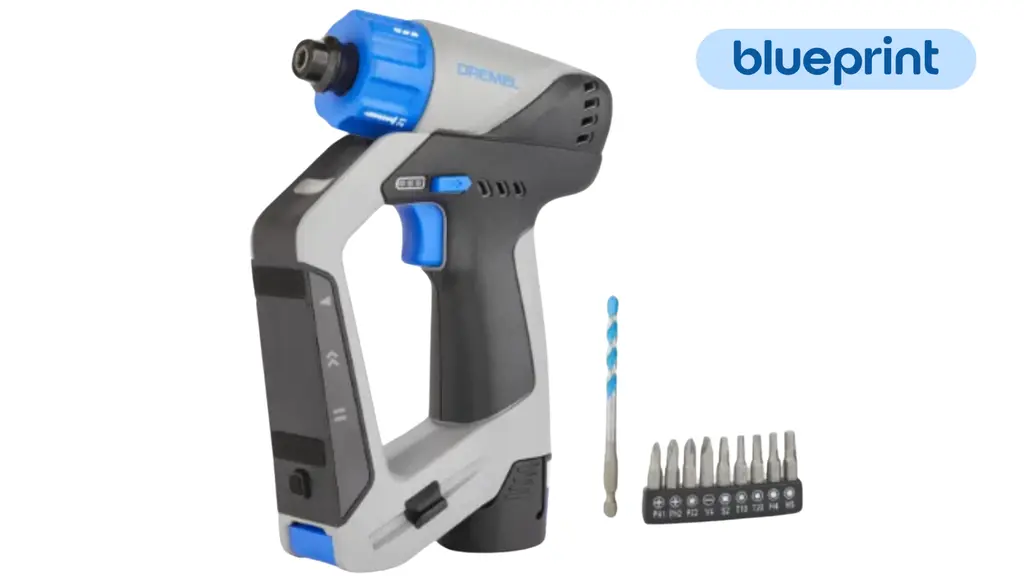 Dremel Akumulatorska bušilica/odvrtač Multi-Drill Blueprint DD12V-S1, 1× 2.0 Ah, F013DD12JA
