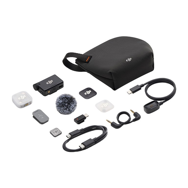 DJI Mic Mini 2 za 1 sagovornika (1 TX + 1 RX)