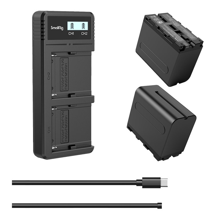 SmallRig 3824 NP-FZ100 Battery & Charger Kit