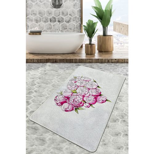 Peonia Djt Višenamenska Kupatilska Prostirka (80 x 100 cm)
