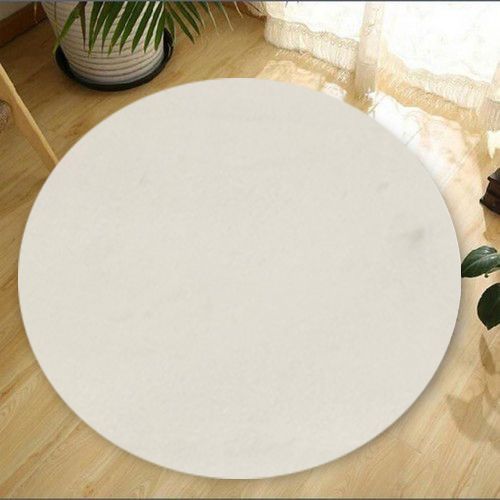 Conceptum Hypnose Ovalni Tepih - Bela (150 cm)