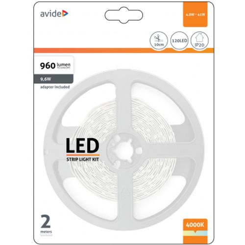 Avide LED SMD traka 2m 760lm 4.8W 60LED