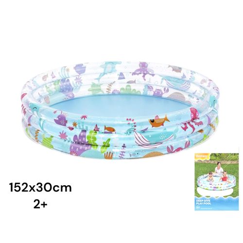 Bestway Bazen 3-ring 152 x 30 cm 2+ 51004