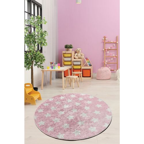 Conceptum Hypnose Yıldız - Pink & White Tepih (140 cm)