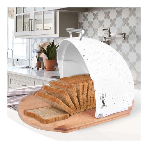MAESTRO MR1678WH KUTIJA ZA HLEB 37,5X27,5X21 CM BELA BAMBUS