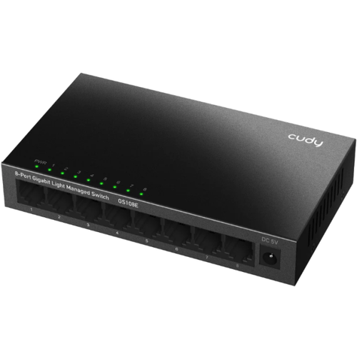 Cudy GS108E 8-Port Gigabit Light Managed Switch
