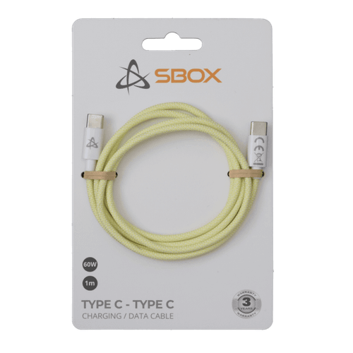 S BOX Kabl Type C / Type C - 60 W, zuti