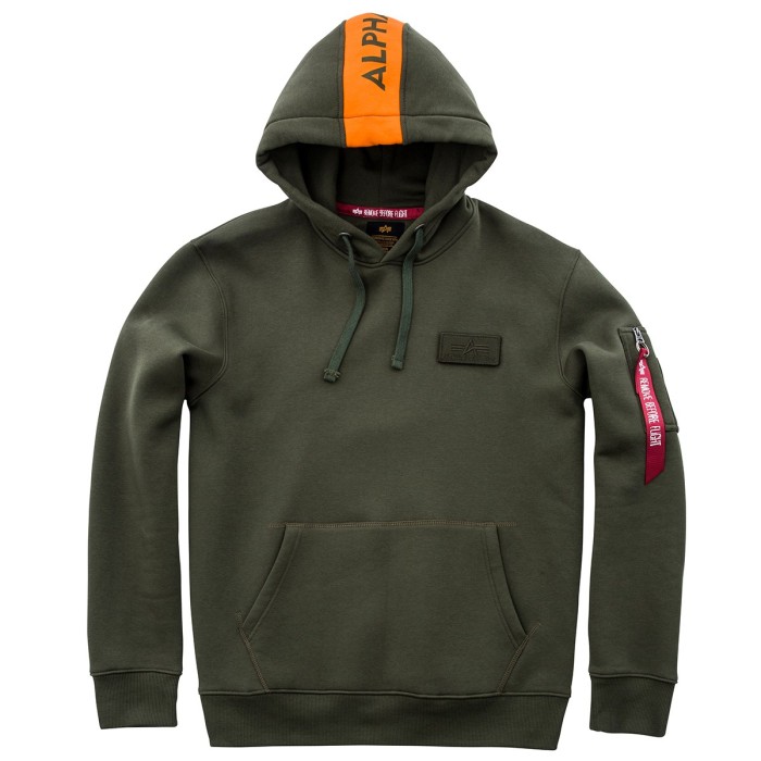Alpha Industries Red Stripe duks