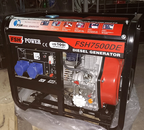 DIZEL AGREGAT FSH7500DE - MONOFAZNI