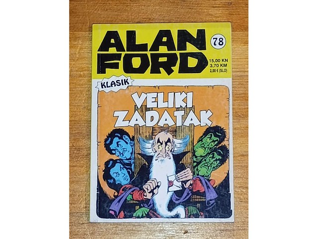 Alan Ford klasik 78 - Veliki zadatak (NIJE PIRAT)