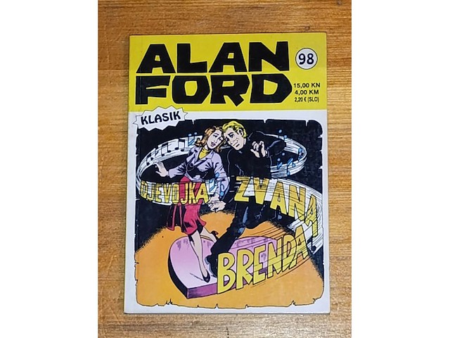 Alan Ford klasik 98: Djevojka zvana Brenda (NIJE PIRAT)