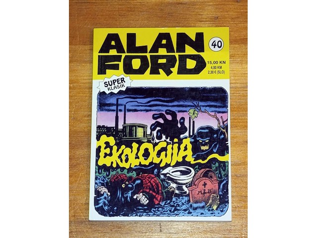 Alan Ford super klasik 40 - Ekologija