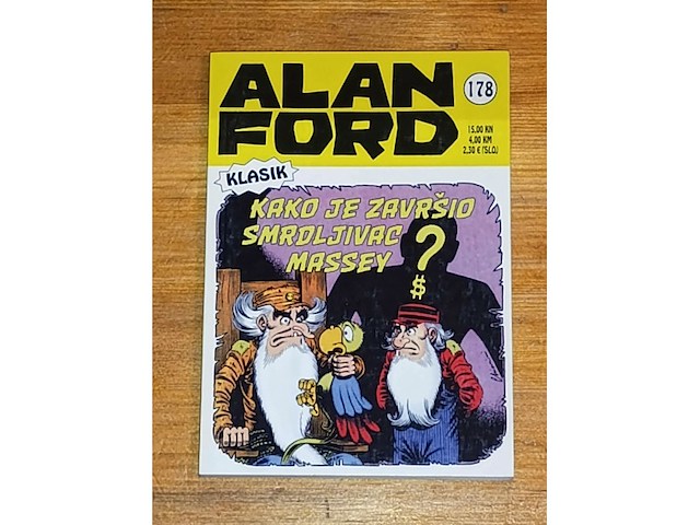 Alan Ford Klasik 178 Kako je završio smrdljivac Massey?