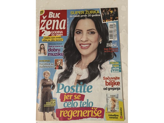 Blic zena 7 decembar 2024 Aleksandra Radovic Magla bend