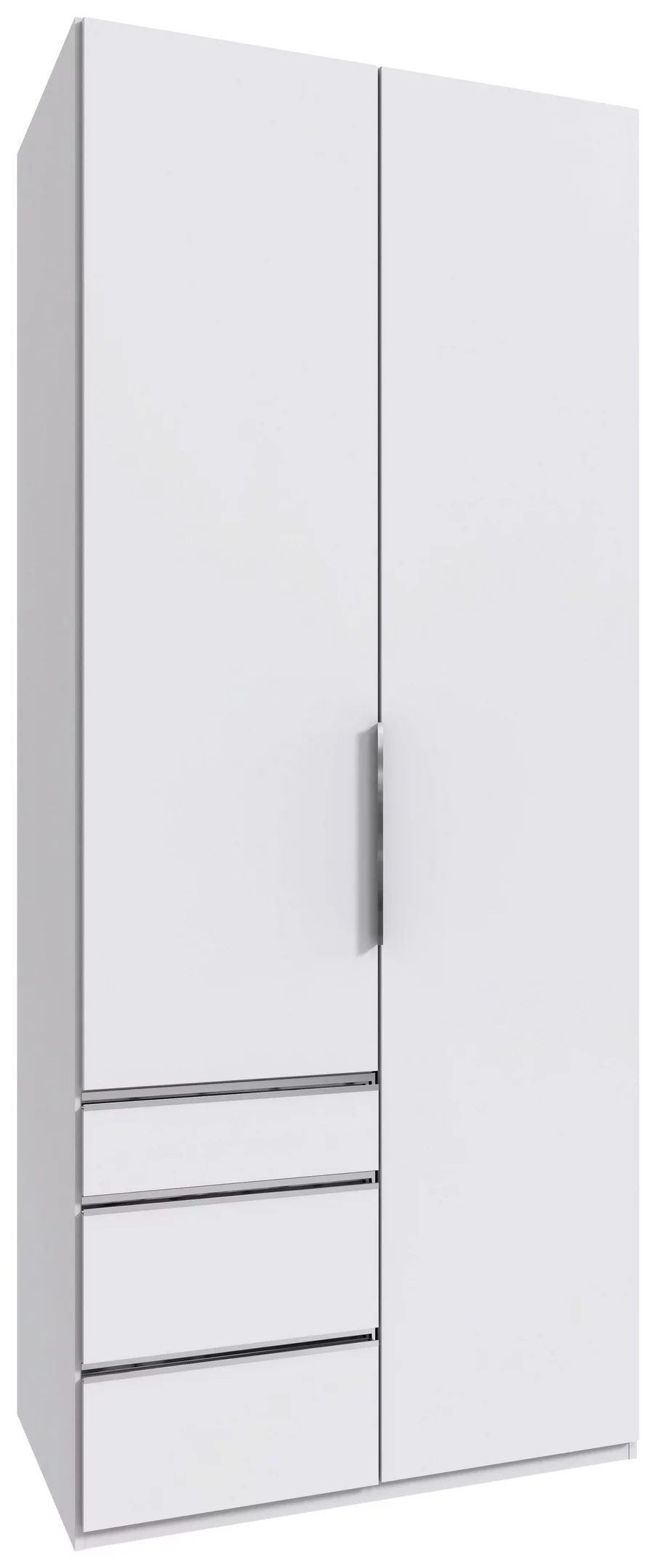 ORMAR SA KLASIČNIM VRATIMA bela 100/236/58 cm