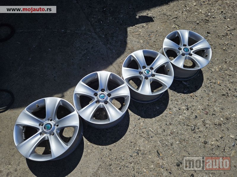 AluFelne 16Coli 5x112 Škoda kao nove odlicne