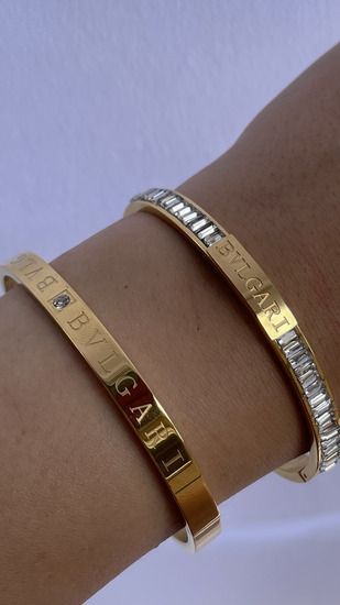 Bvlgari obruč narukvice od hirurškog čelika