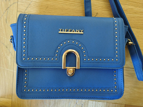 Tiffany plava torba sa nitnama – preko ramena