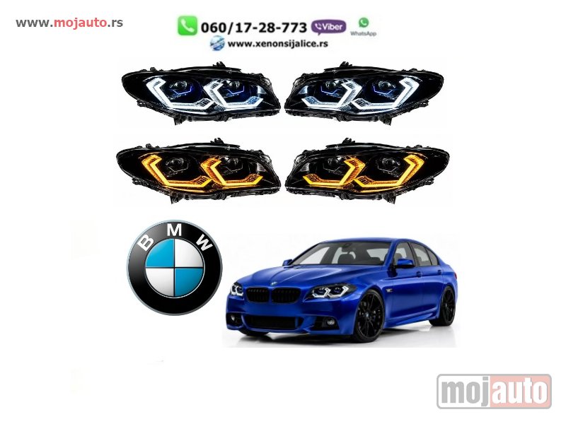 Bmw 5 f10 led farovi 10-13