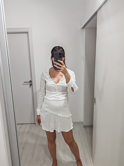 Haljina bela velicina M - ZARA