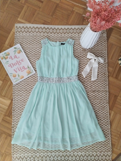 Mint svečana haljina