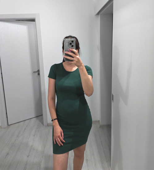 Mini haljina zelena velicina S