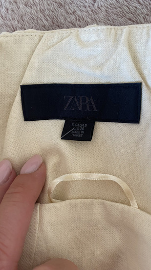 Zara lanena haljinica S