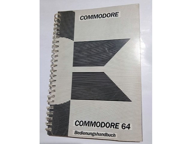 COMMODORE 64 uputstvo na nemačkom