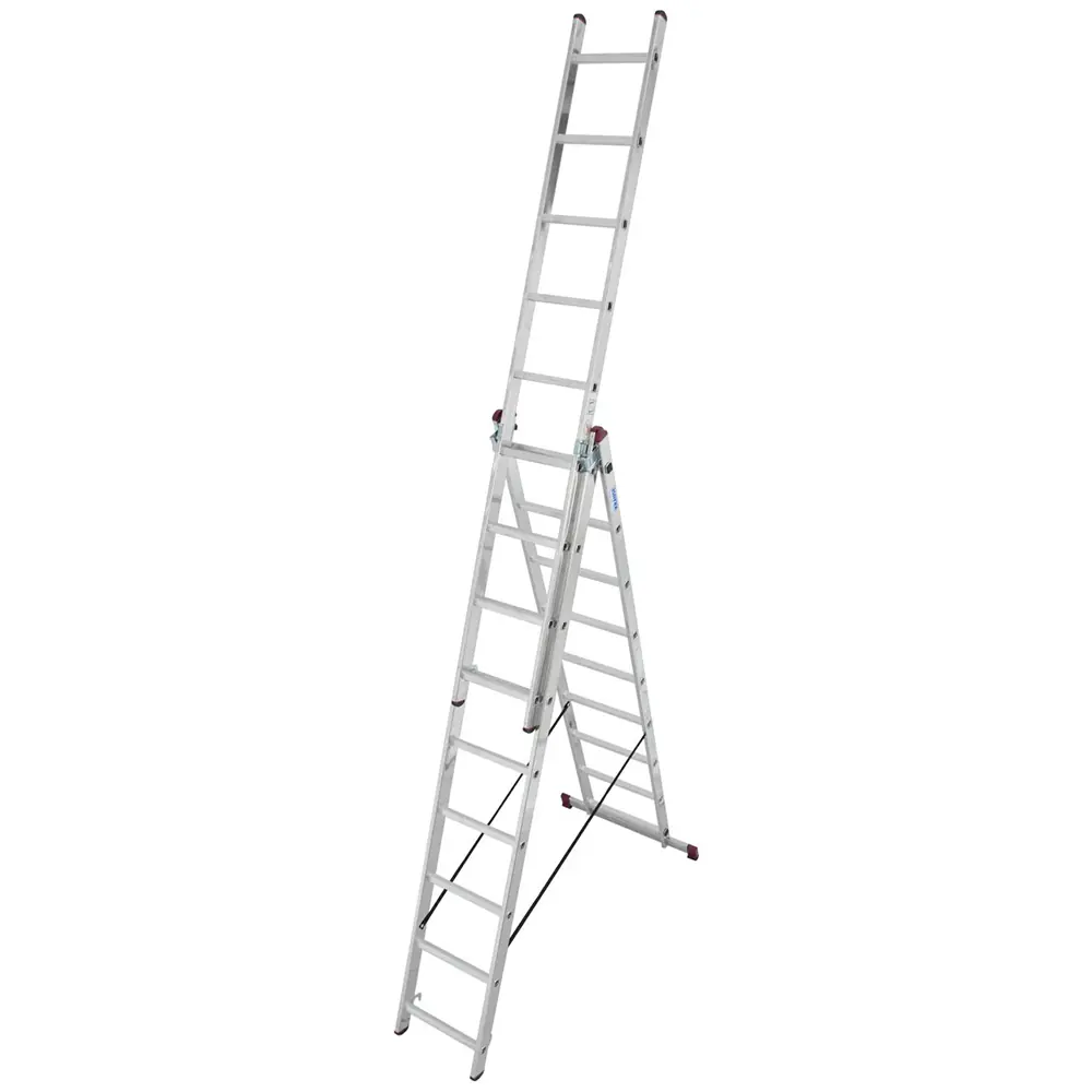 Trodelne aluminijumske merdevine Keno 3×9 – 5.7m