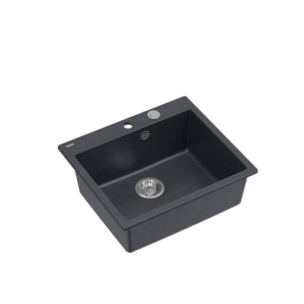 QUADRON Ugradna sudopera Morgan 110 GraniteQ HB8304U8-BS_P2O, crna