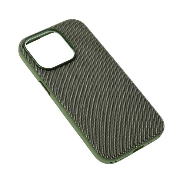 Maska za iPhone 15 Pro 6.1 zelena Magsafe TechWoven