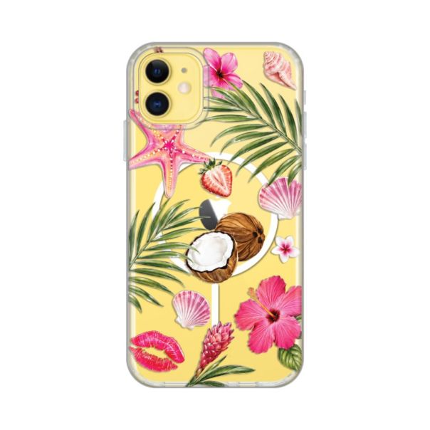 Maska za iPhone 11 6.1 Coconut Paradise Print Magsafe