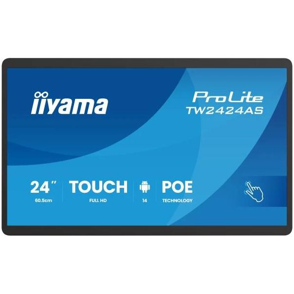 IIYAMA Interaktivni ekran 23.8" TW2424AS-B3P IPS 1920x1080/Android 14/14ms/USB