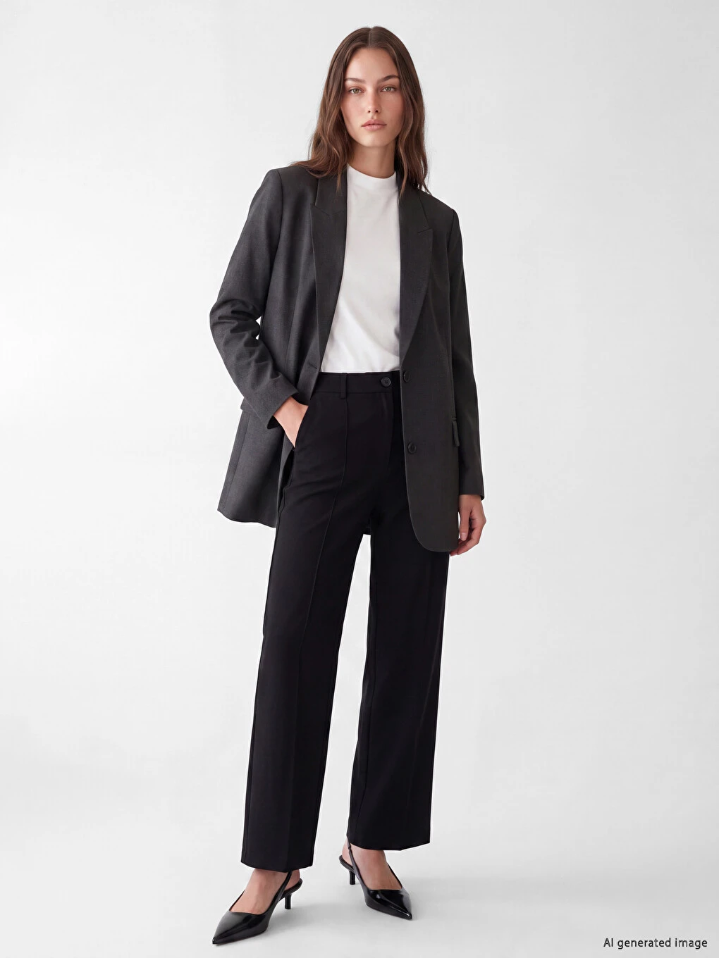 LCW Modest Loose Fit Ženski Blejzer Sako