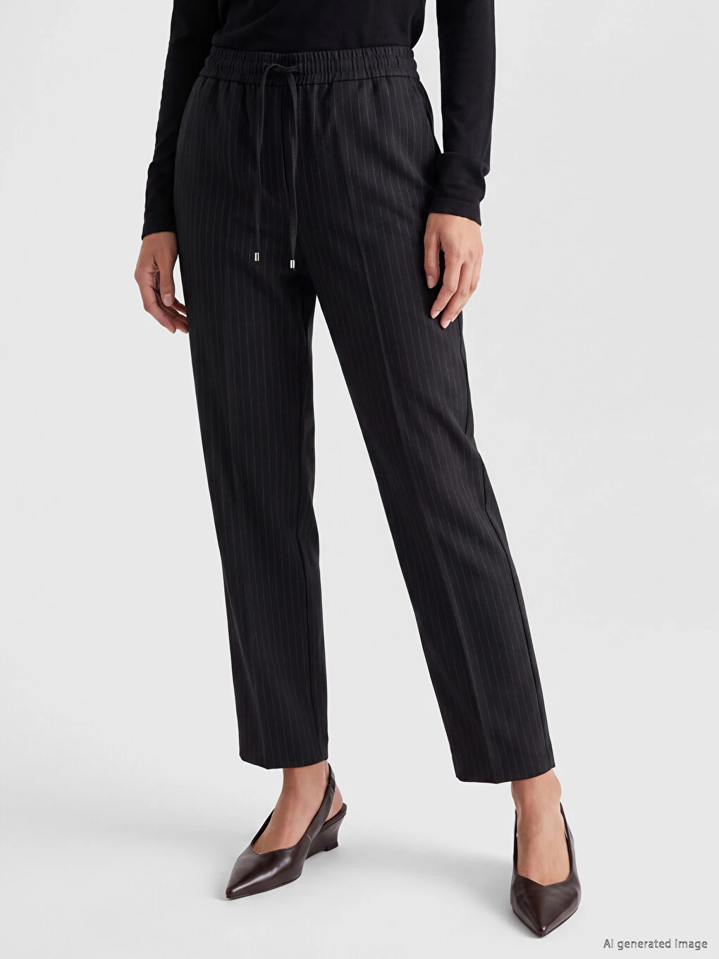LCW EVERYDAY Prugaste Šargarepa Fit Ženske Pantalone
