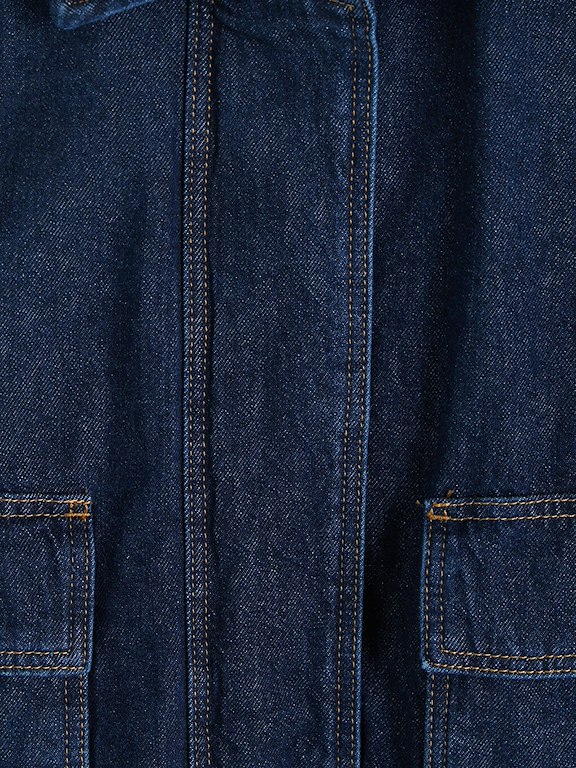 LCW EVERYDAY Indigo Teksas Jakna Žena