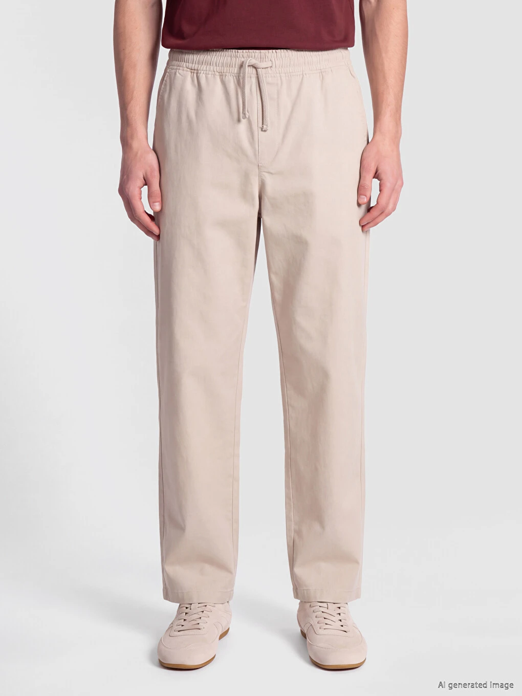 XSIDE Relax Fit Gabardinske Muške Pantalone