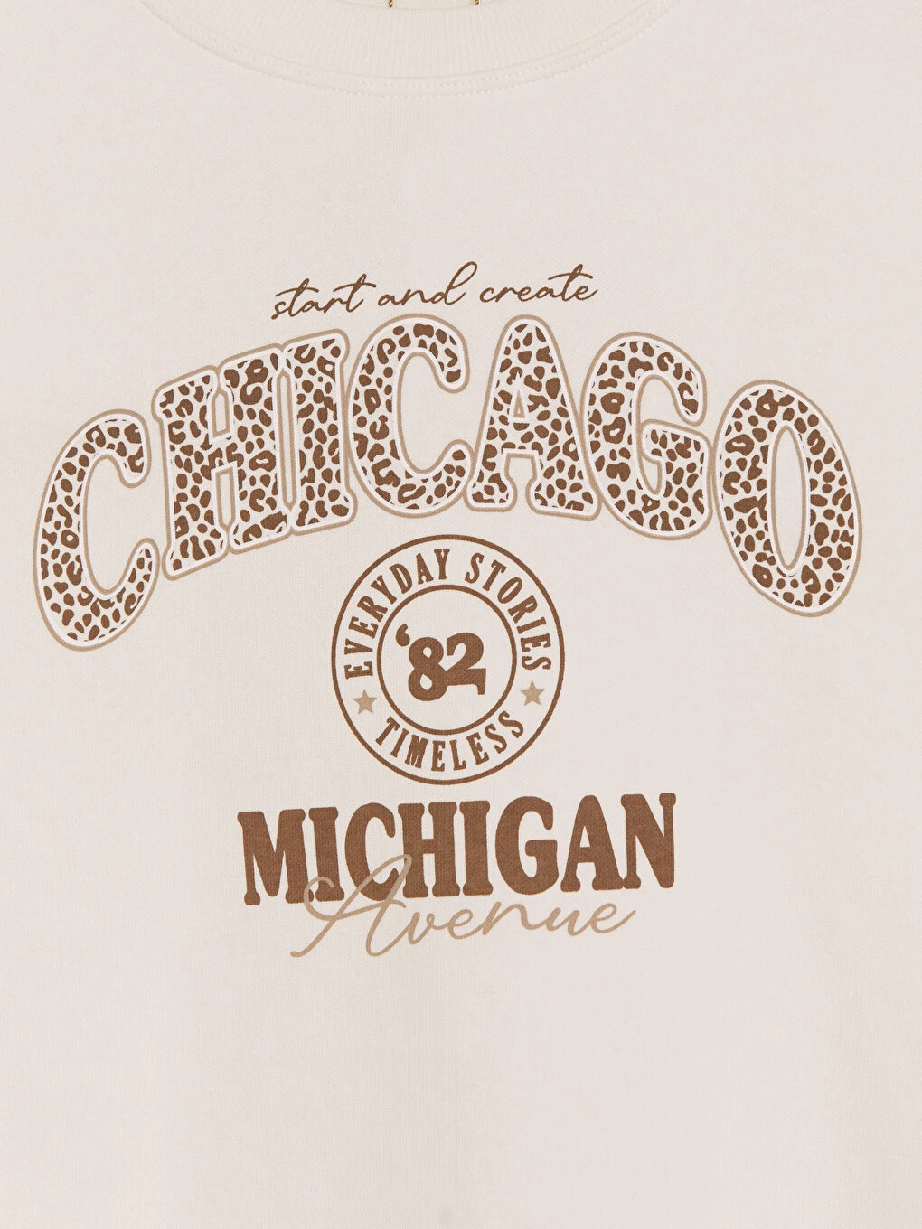 LCW Kids Chicago Štampana Dečija Debela Dukserica