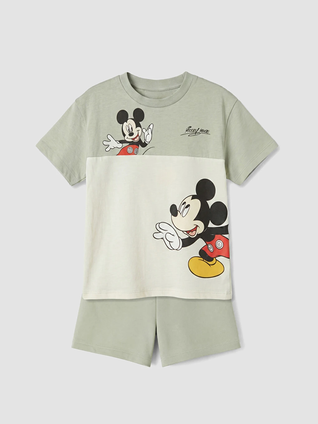 LCW baby Mickey Mouse Štampani Komplet Za Bebe Dečake