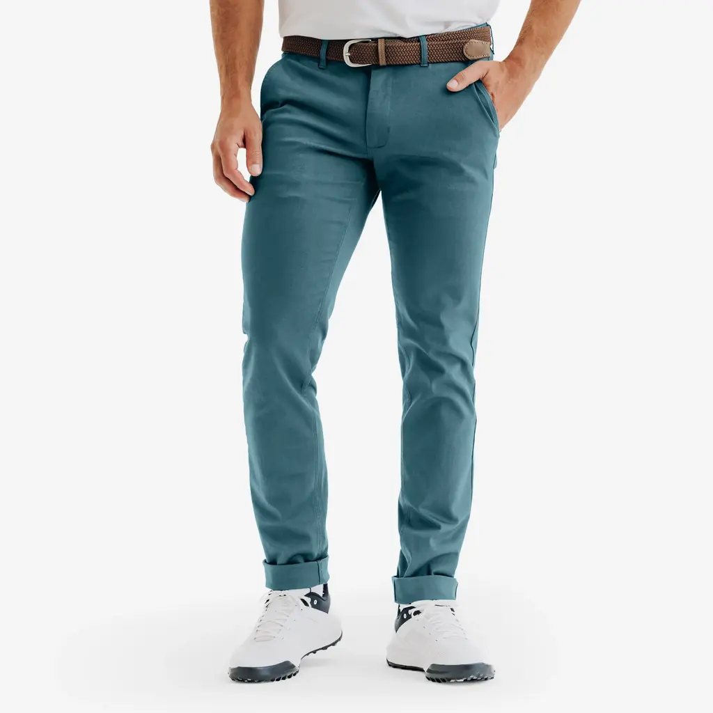Pantalone za golf MW500 muške chino pamučne