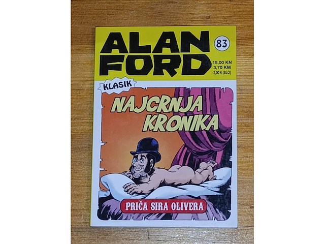 Alan Ford klasik 83 - Najcrnja kronika (NIJE PIRAT)