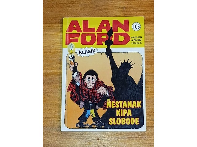 Alan Ford klasik 103 - Nestanak kipa slobode