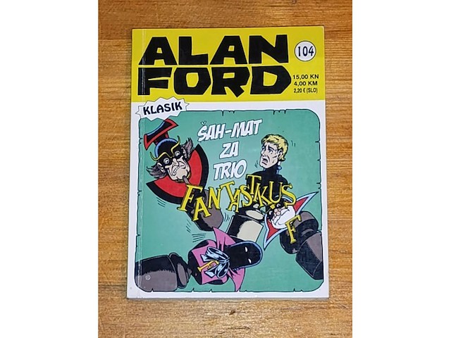 ALAN FORD KLASIK 104 ŠAH-MAT ZA TRIO FANTASTIKUS