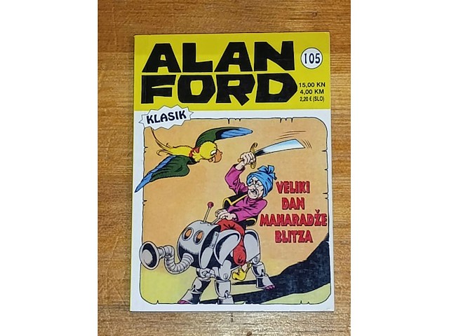 Alan Ford klasik 105 - Veliki dan maharadže Blitza